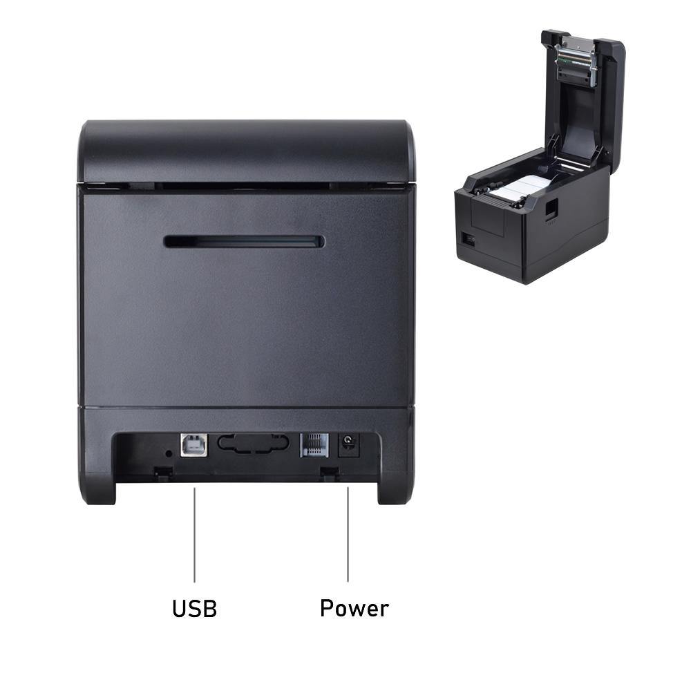 Syson POS Label Printer; Thermal Direct, High Speed 56mm/s, Label Widt ...